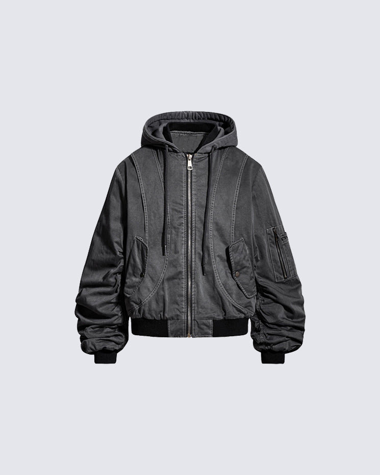 Spring Lightweight Casual Hooded Jacket – KIIKIO