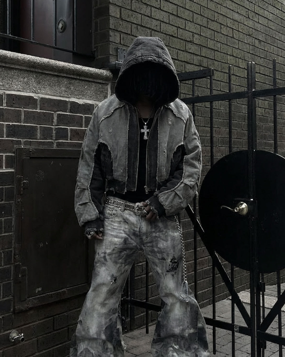 RUINED AMUSEMENT PARK SERIES-Wasteland Style Jacket – KIIKIO