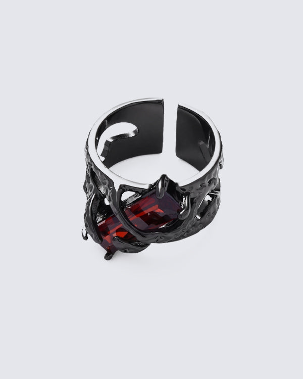 Vintage Red Zircon Couple Rings – KIIKIO