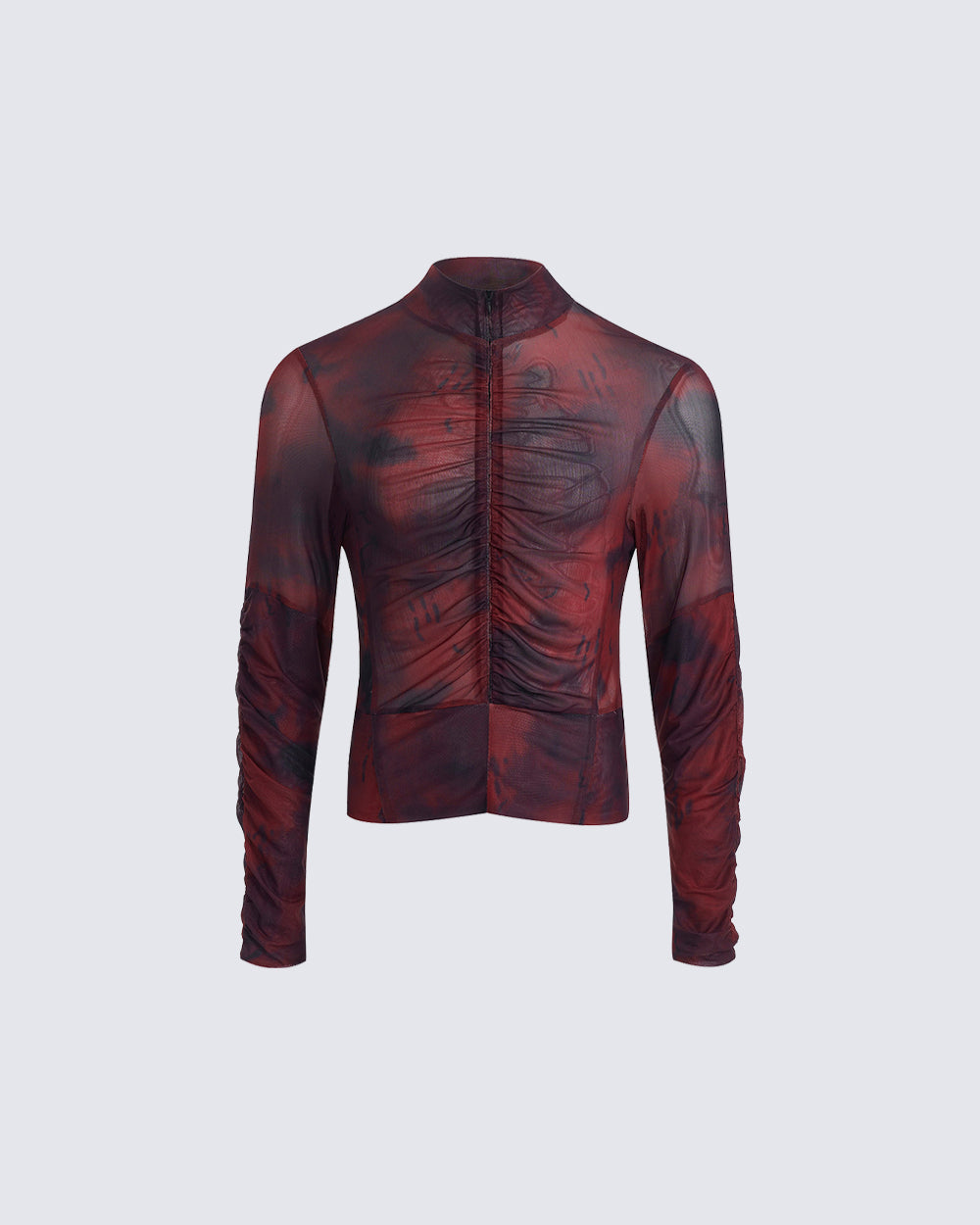 American High Street Mesh Long Sleeve Shirt – KIIKIO